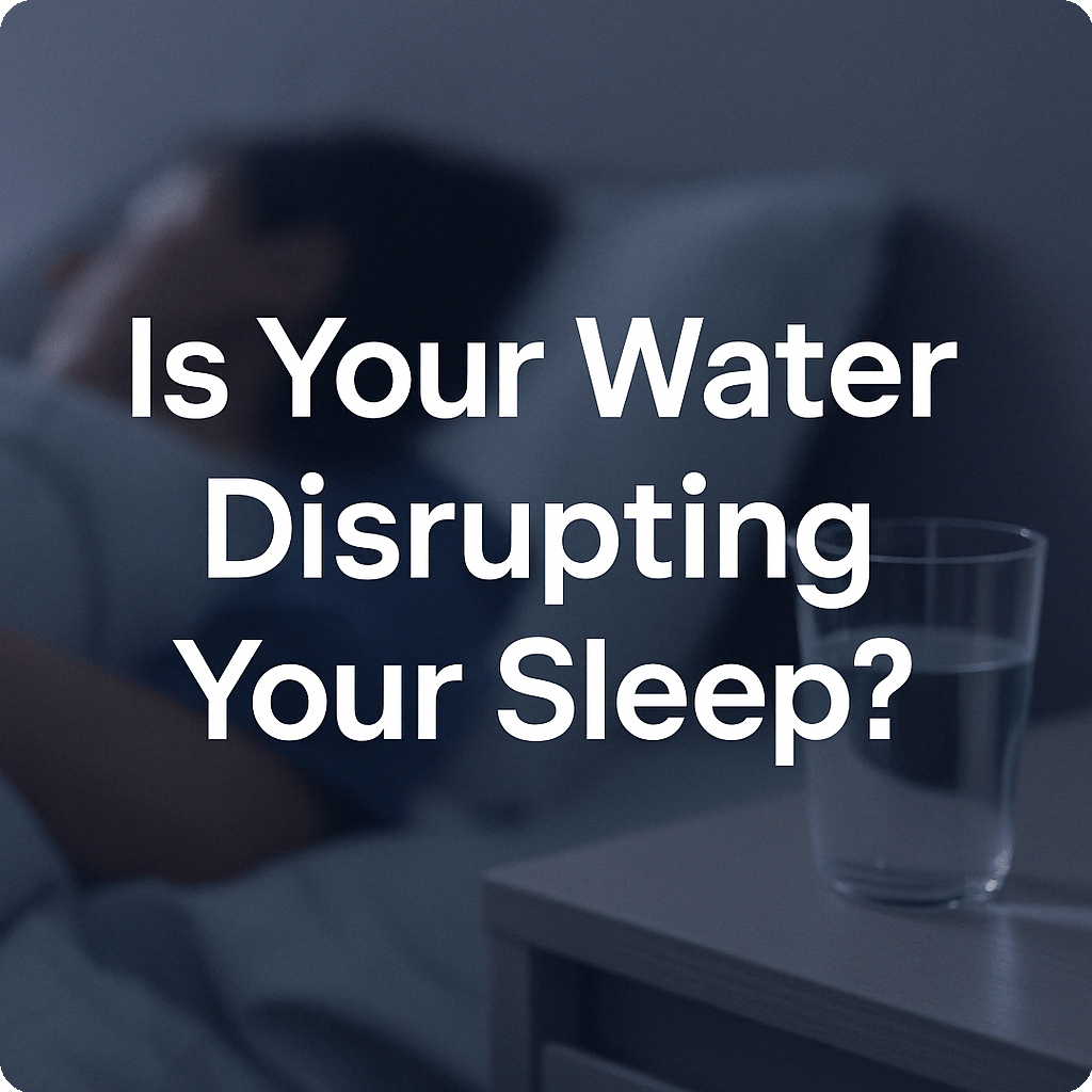 What’s in Your Water Could Be Affecting Your Sleep