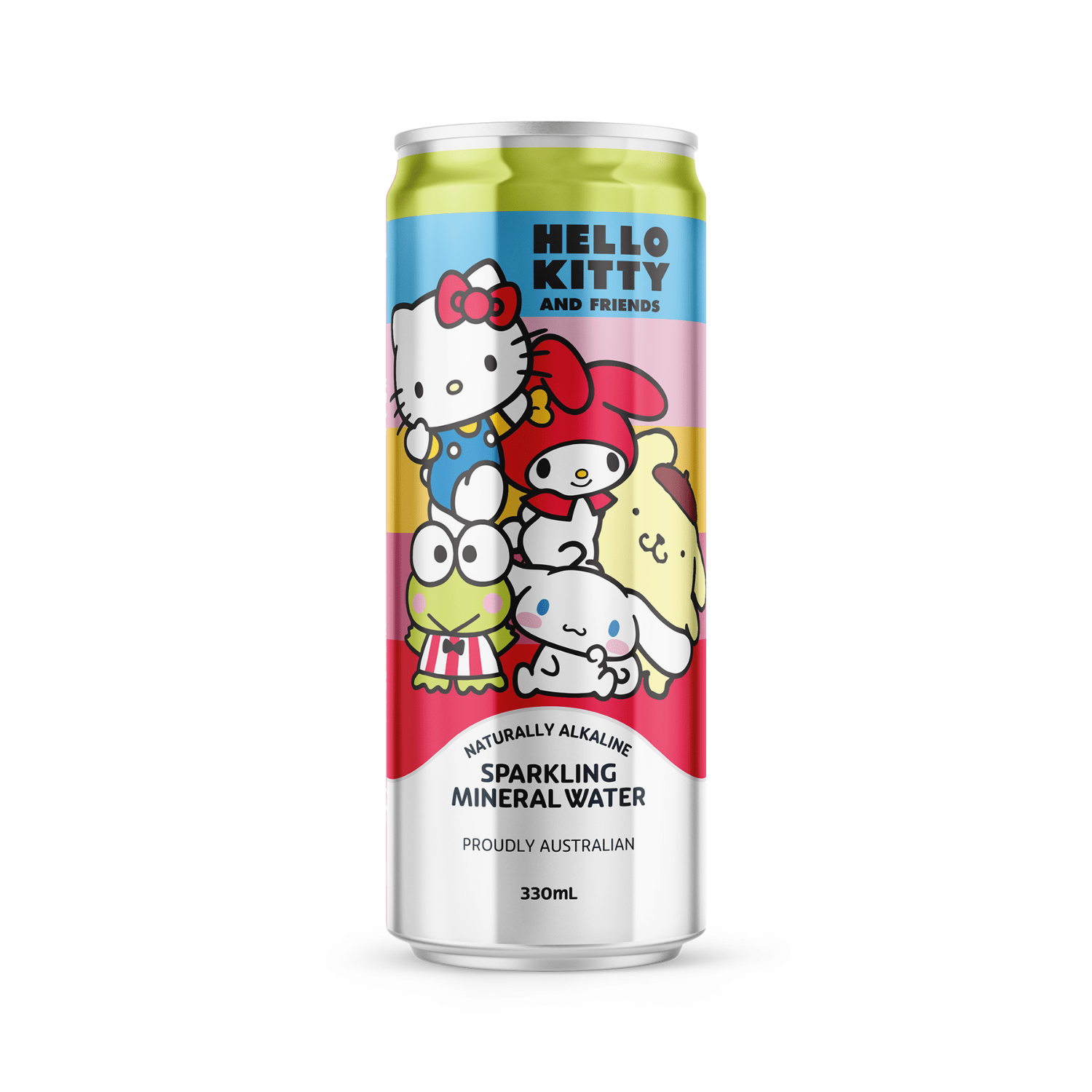 24 Pack - Hello Kitty & Friends Sparkling Mineral Water